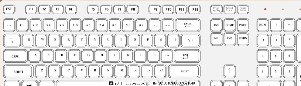 键盘布局图片_其他_其他-图行天下素材网